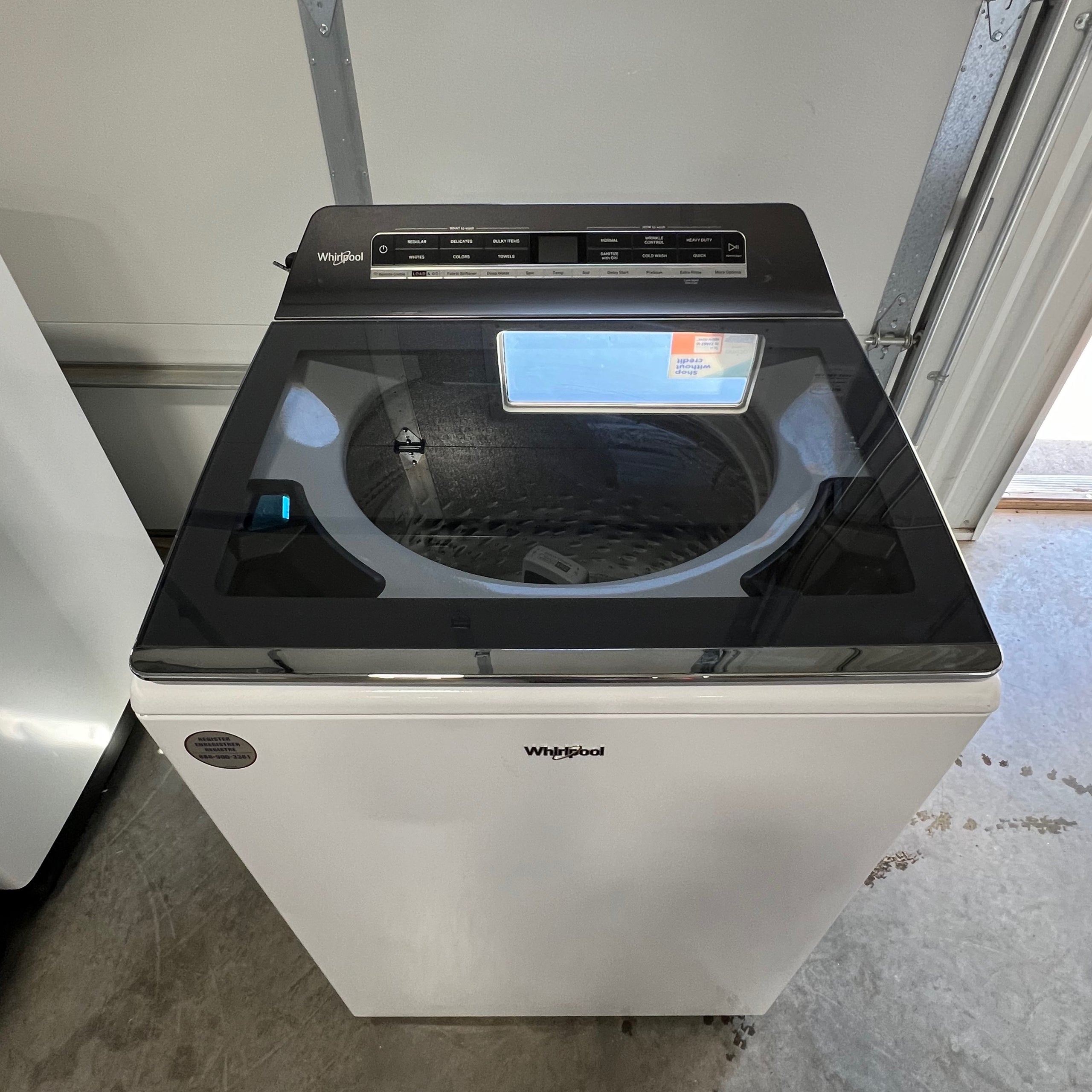 New Scratch & Dent Whirlpool 5.3 Cu Ft Washing Machine w/ 2 in 1 ...